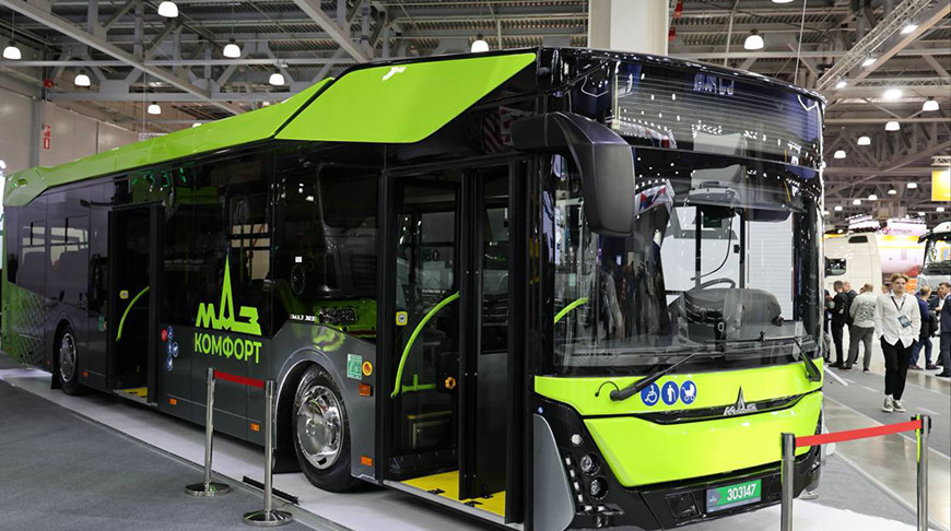 MAZ unveils new vehicle lineup at COMvex 2026 in Moscow